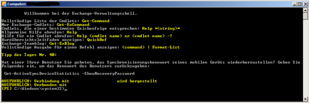 PowerShell Befehle für Exchange 2010 - Thomas knoefel