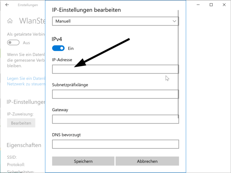 So konfigurieren Sie eine statische IP-Adresse unter Windows 10 ...