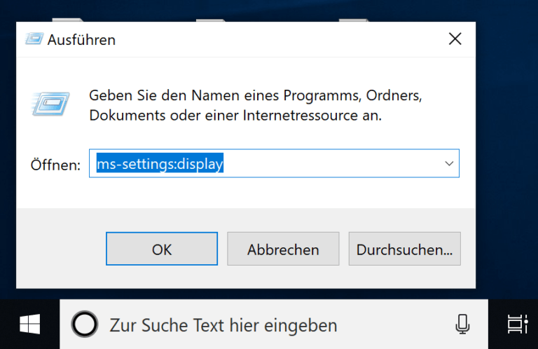 Verschiedene Einstellungen direkt unter Windows 10 aufrufen - Thomas ...